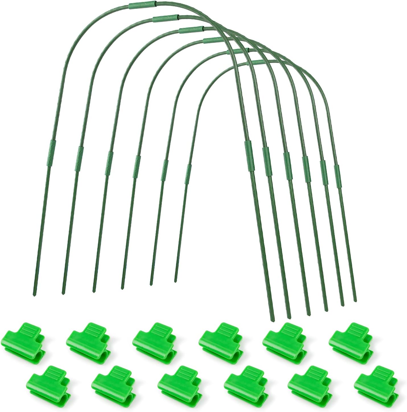 Amazon.com : Gardener's Supply Company Extra Tall Hoops for Garden ...