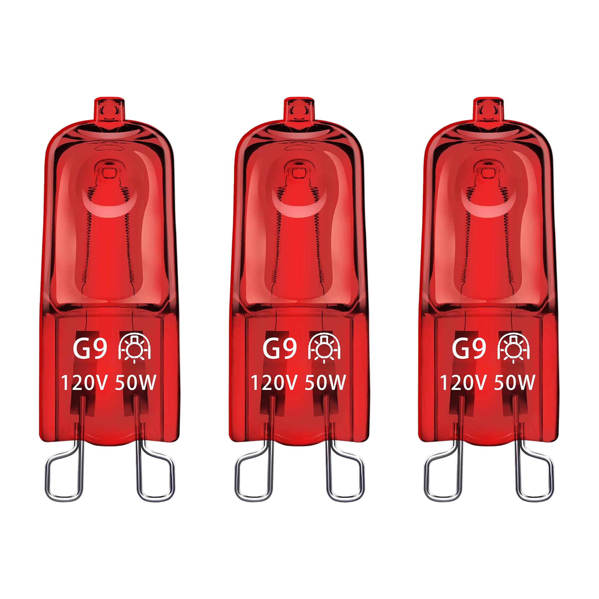 Amazon.com: C-Raptile G9 Bulb 50W 120V 2 Pin 3 Pack Base Light Bulb ...
