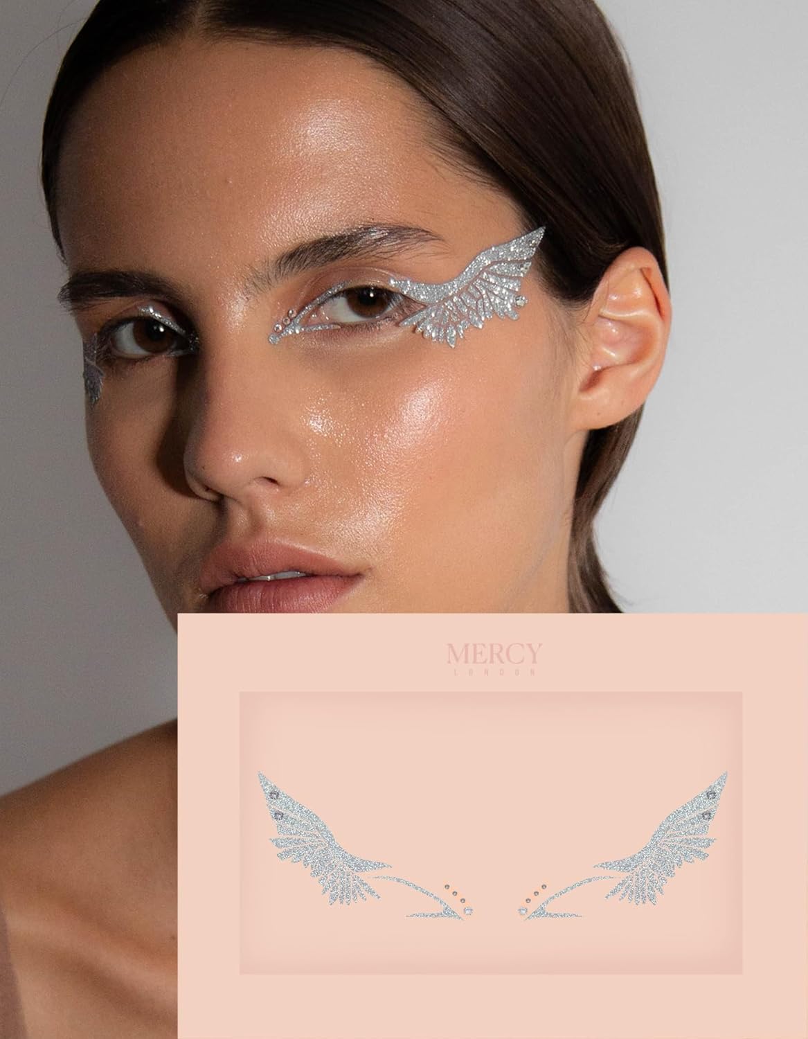 Amazon.com : Angel Wing Liner Jewels Mercy London Angel Costume ...