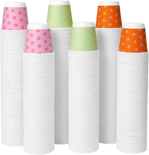 Amazon.com: Tamone 600 Pack 3 oz Bathroom Cups Small Paper Cups ...