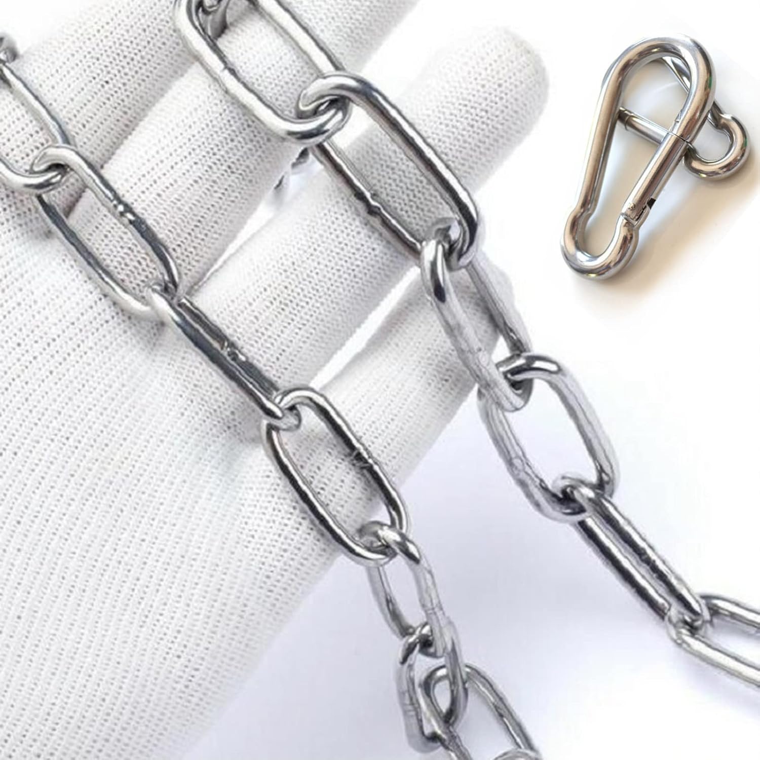 yingzi Heavy Steel Welded Proof Coil Chain, 3m Stainless Safety Chains ...
