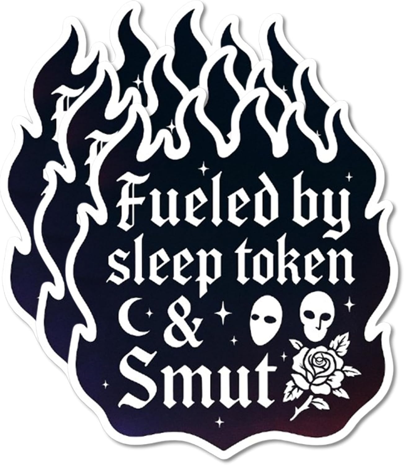 Amazon.com: Fueled by Sleep Token and Smut Sticker – Funny Vinyl Decal ...