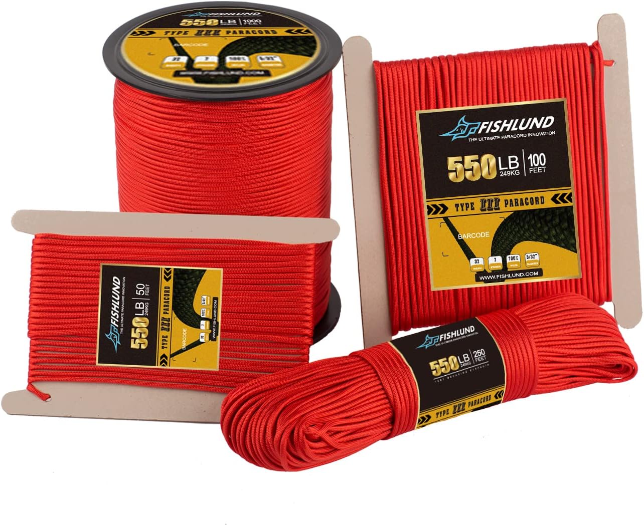 Amazon.com: Paracord Reflective 4mm 1000lb, Paracord Rope, Parachute ...