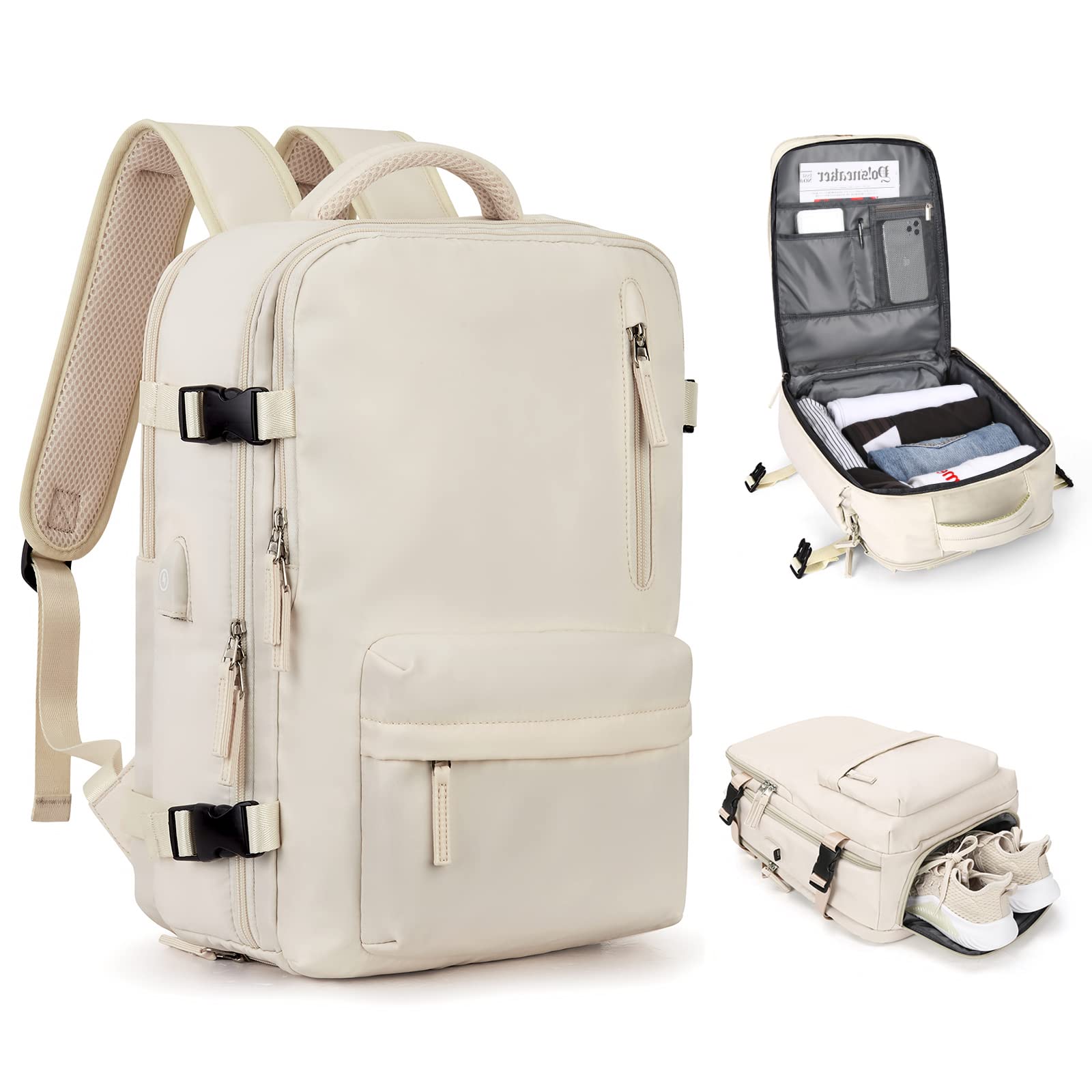 Cabin Bags for Travel, Underseat Carry on Hand Luggage Backpack for ...