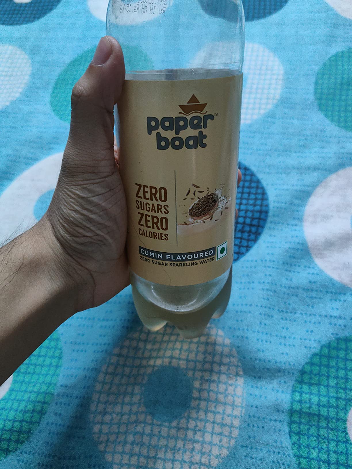 Paper Boat Cumin Sparkling Water, 600ml | Carbonated Water with Jeera ...