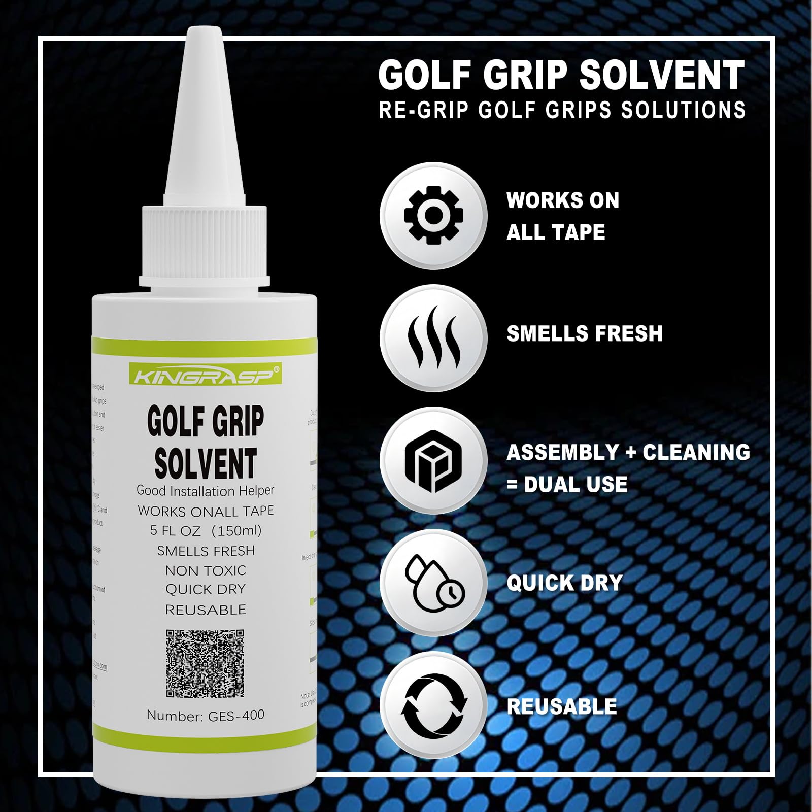 Snapklik.com : KINGRASP Golf Grip Kits For Regripping Golf Clubs - Golf ...