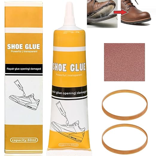 Fashion Base Strong Shoe Glue - Transparent, Waterproof, Non-Hardening ...
