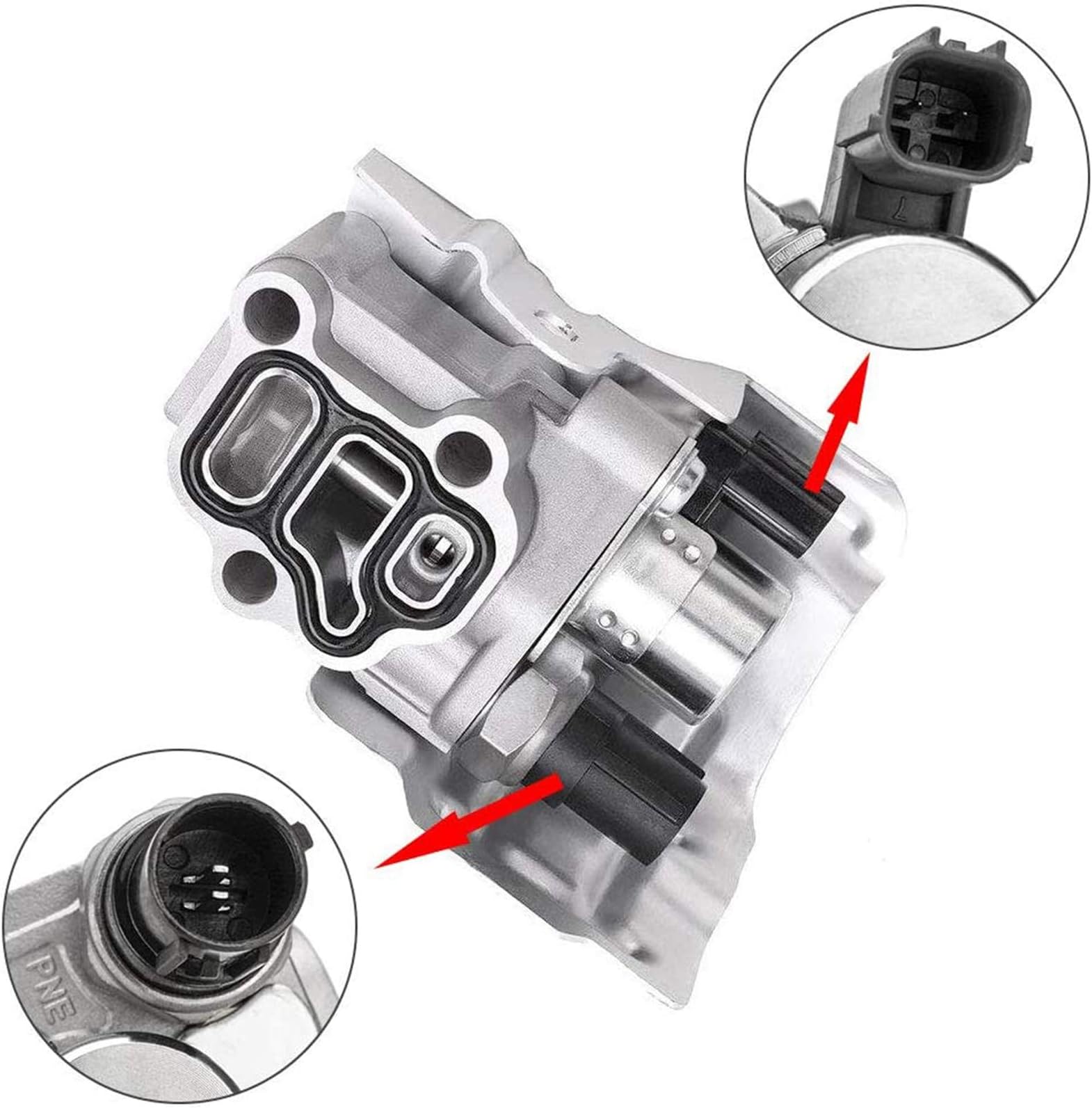 Amazon.com: VTEC Solenoid Spool Valve w/Oil Pressure Switch & Gasket ...