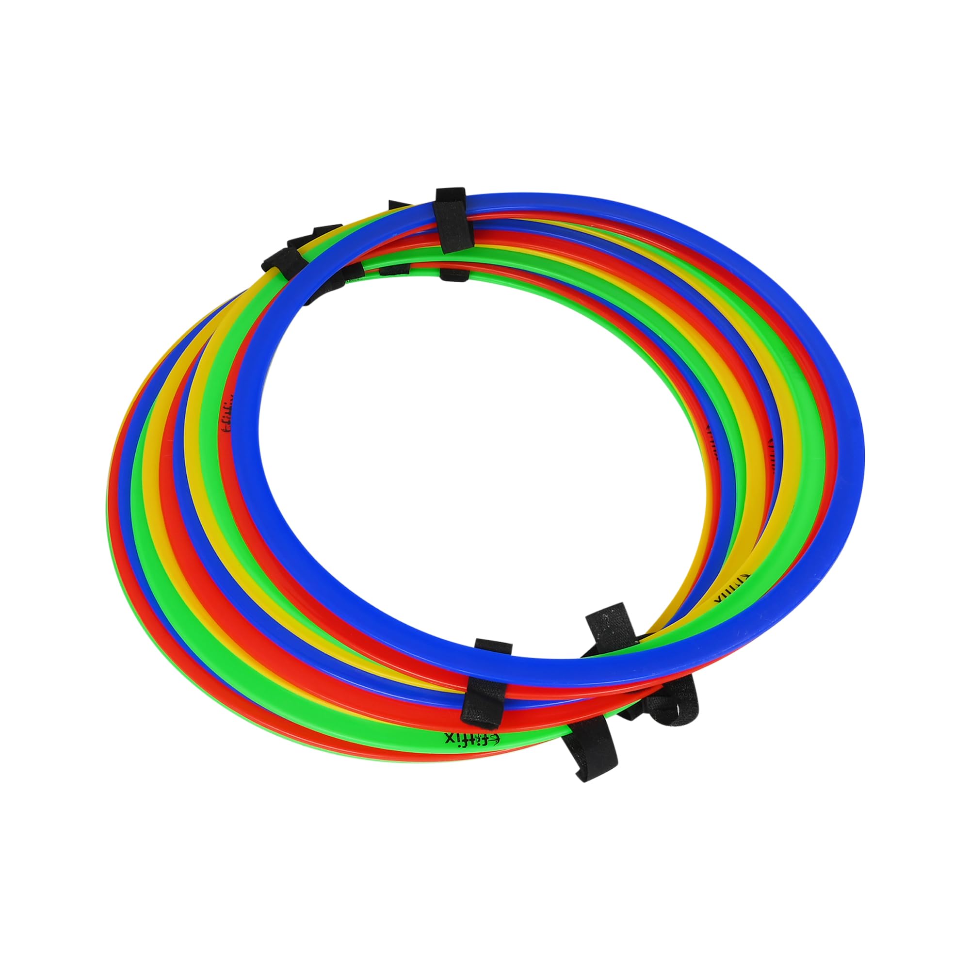 Buy Fitfix® Plastic Agility Speed Ring Ladder Set - 18" Multicolored ...