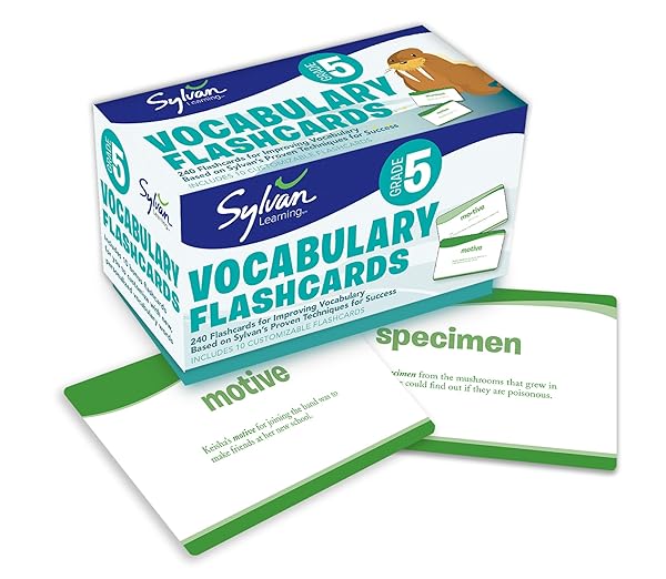 Amazon.com: 5th Grade Vocabulary Flashcards: 240 Flashcards for ...