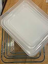 Pyrex Cook & Freeze - Set of 4 Rectangular Boxes with Lid ...