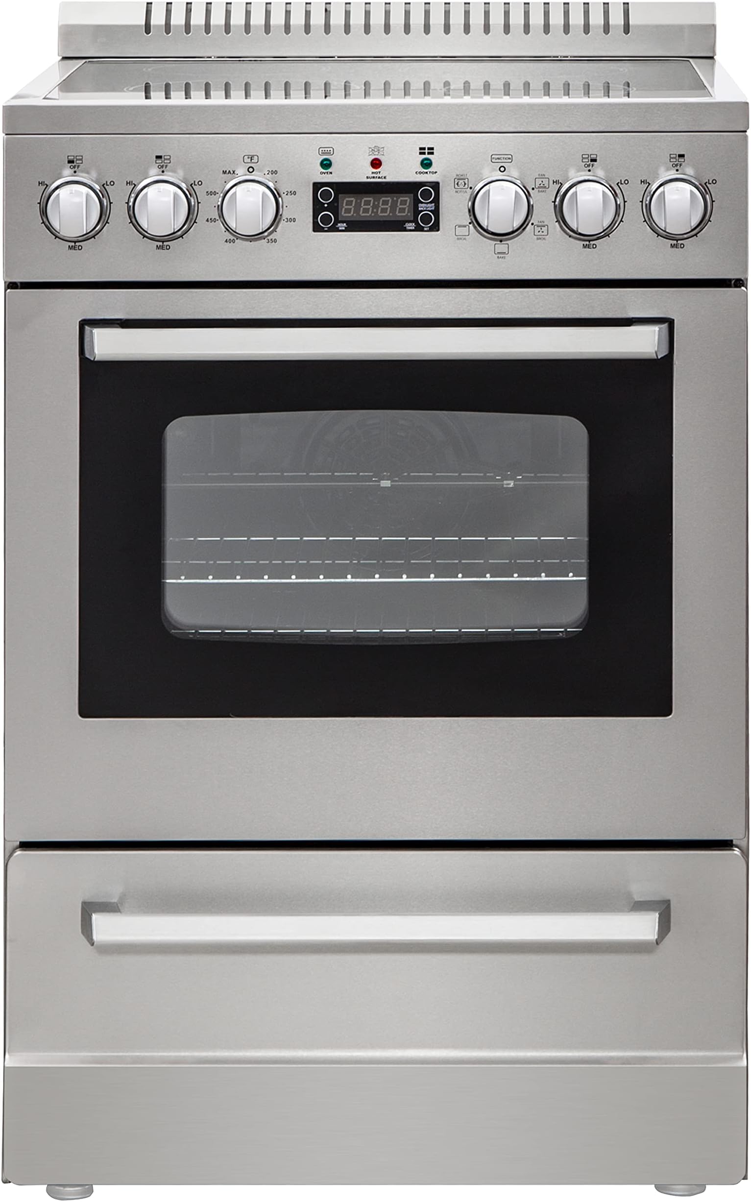 Amazon.com: Avanti DER24P3S DER24P Elite Series 24" Electric Range Oven ...