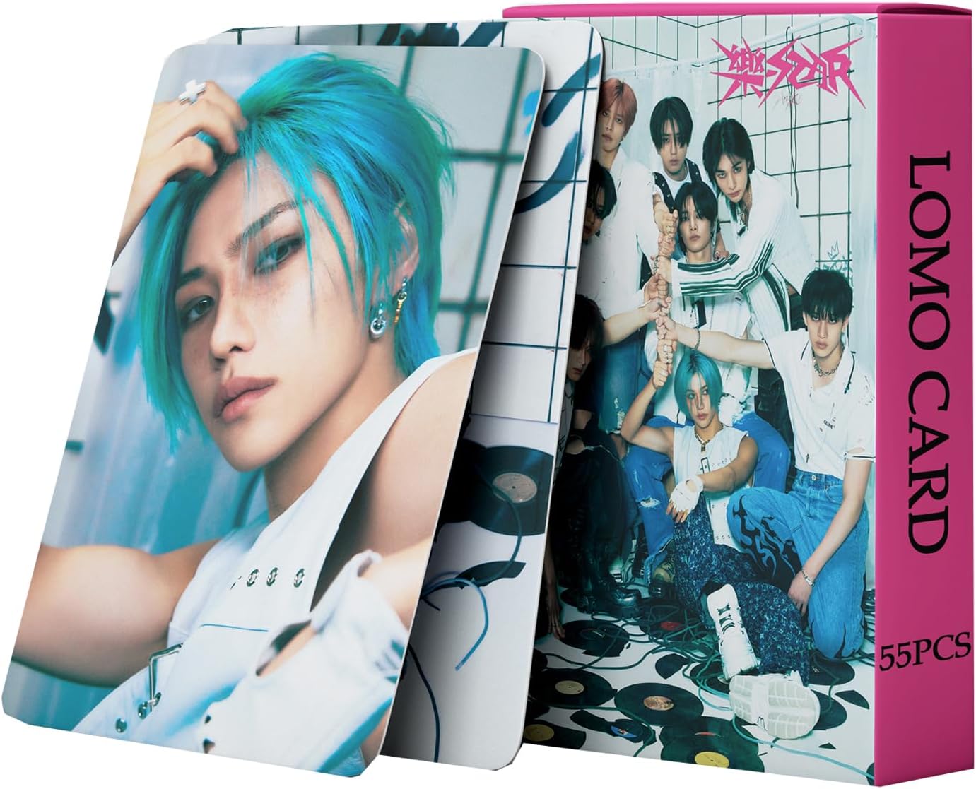 Amazon.com: Yuto Stray Kids album photo Cards 55Pcs New Album 樂 star ...