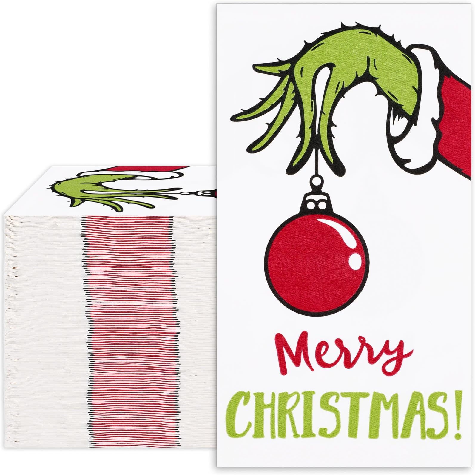 Amazon.com: Multicolor Traditional Grinch Merry Grinchmas Beverage ...
