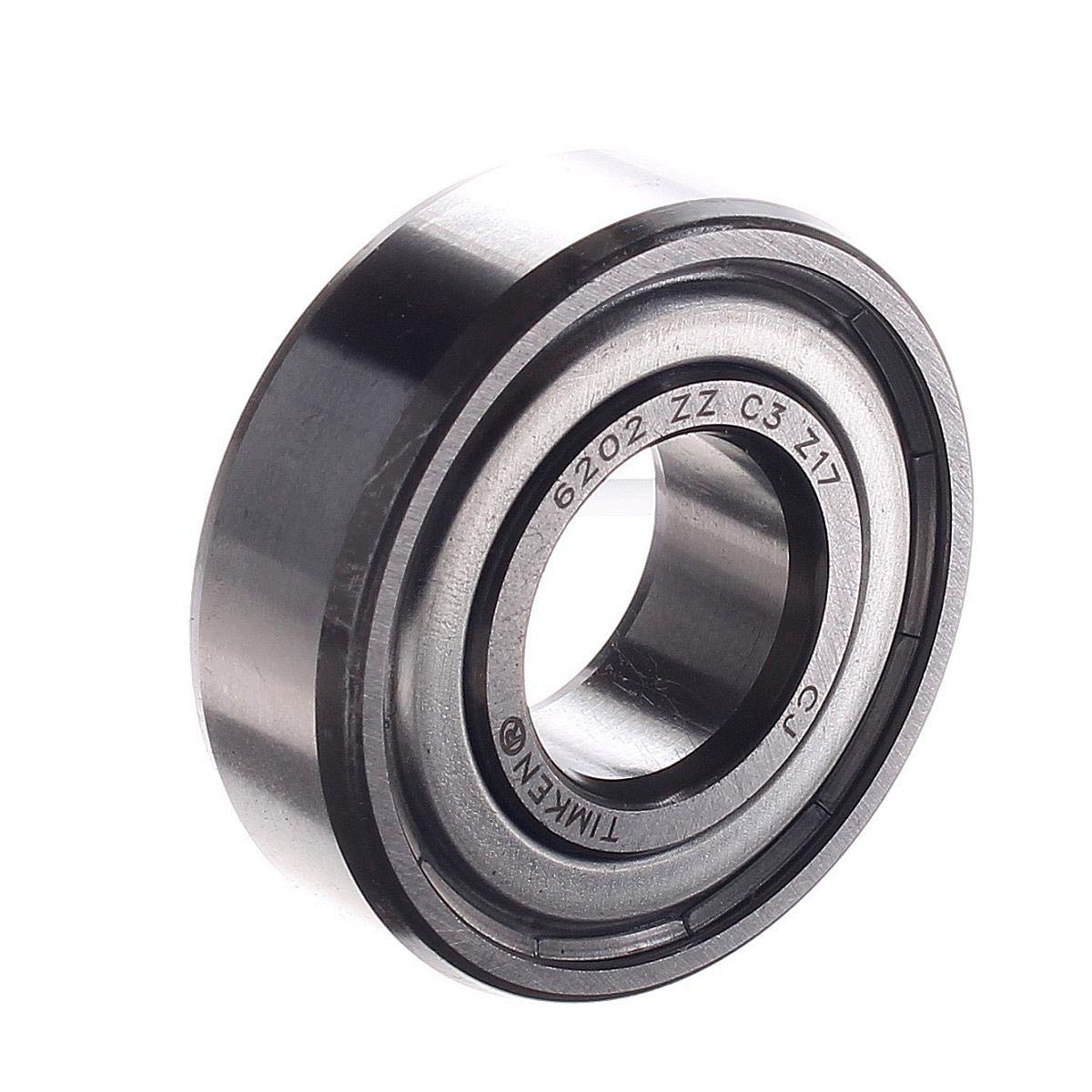 Timken 6202-ZZ-C3 Deep Groove Ball Bearing, Nomenclature, Light, 15 mm ...