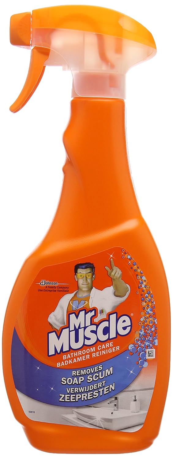 Mr Muscle Bathroom Cleaner 500 Ml Pack Of 12) : Amazon.in: Health ...