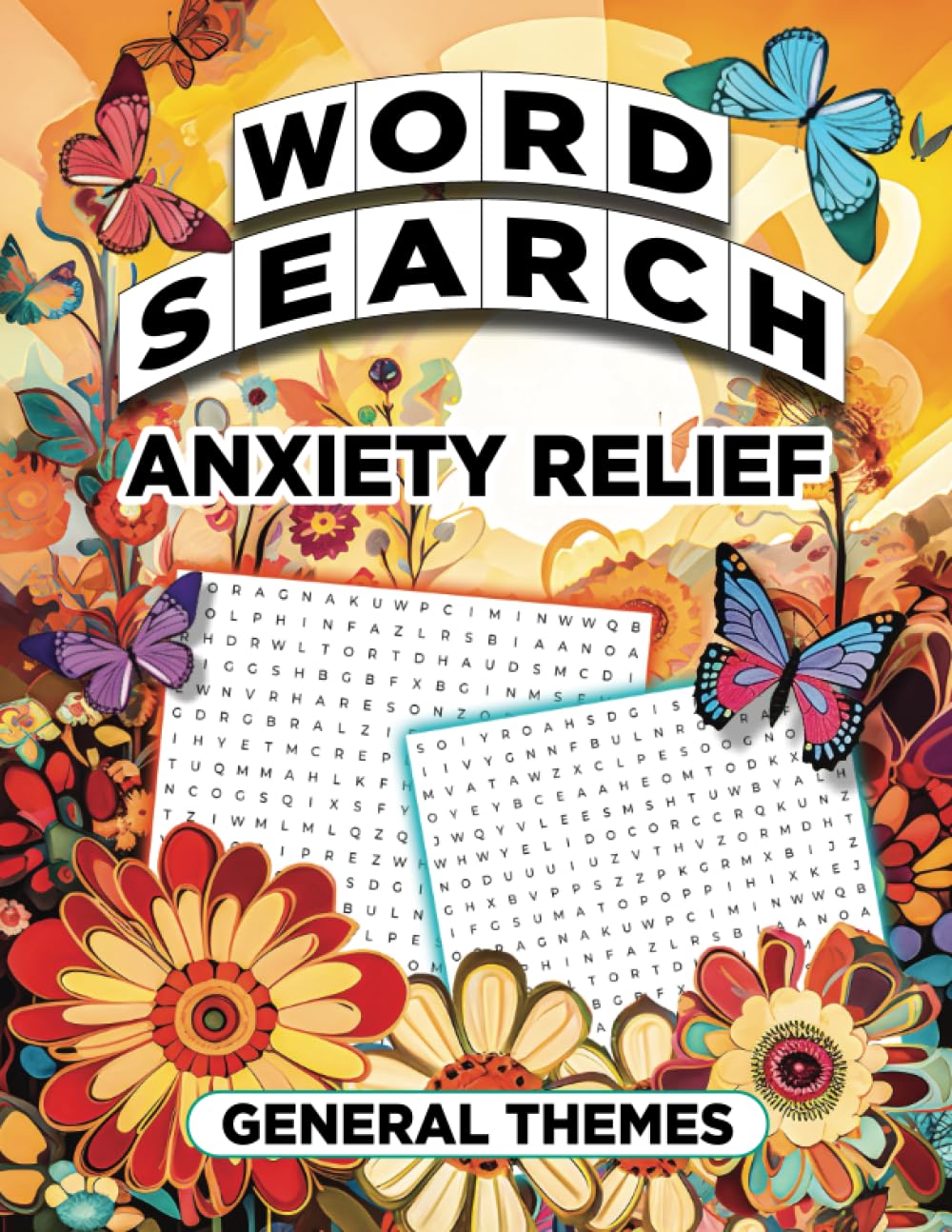 Amazon.com: Word Search Anxiety Relief: Word Search Puzzle book for ...
