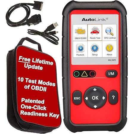 Autel AutoLink AL529 2023 OBD2 Scanner Advanced AL329 AL519 Code Reader ...