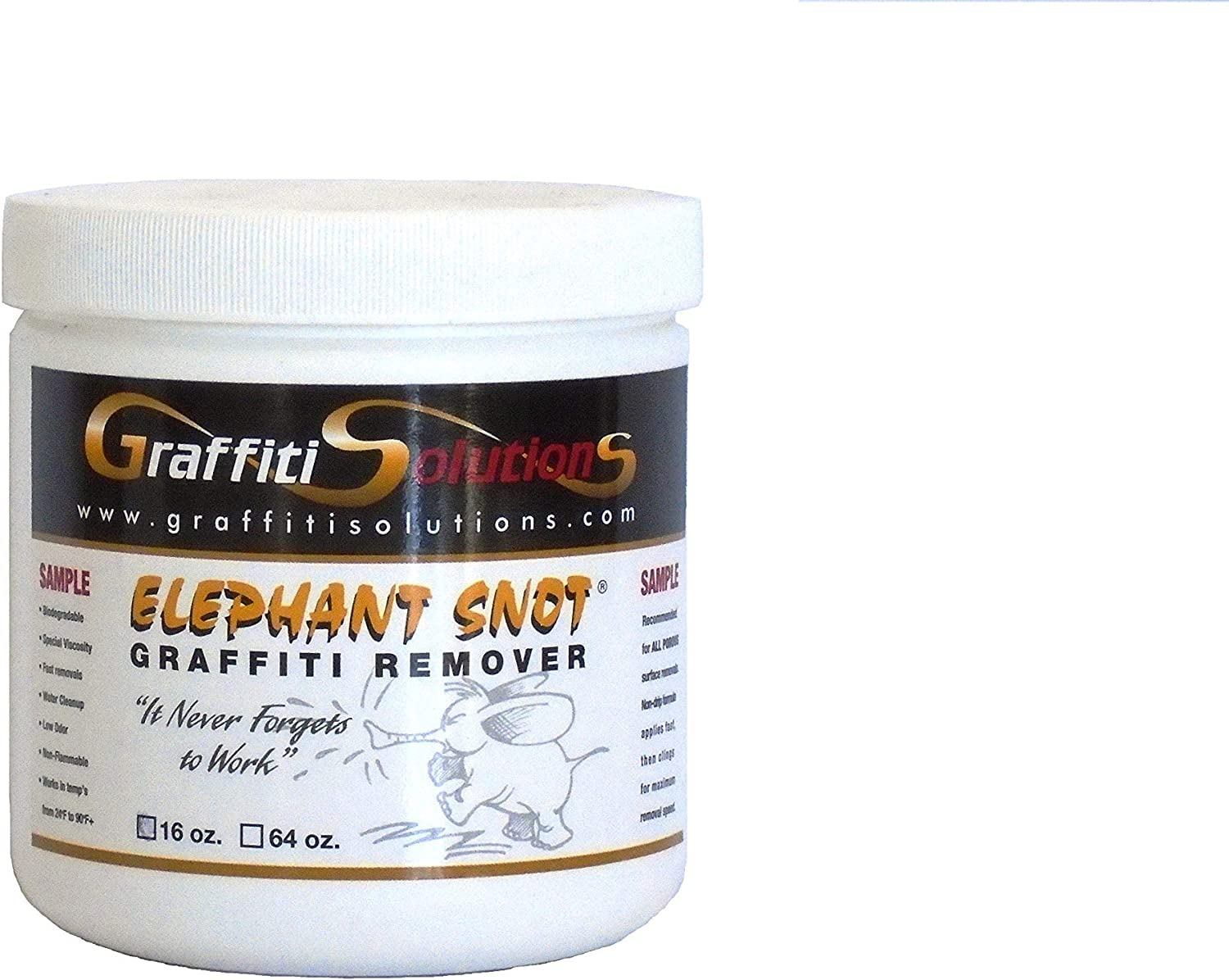 Graffiti Solutions Elephant Snot Graffiti Remover (16 oz ...