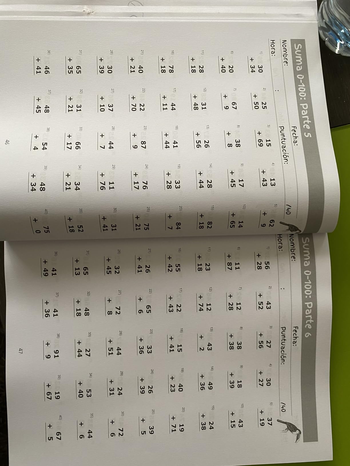 Sumas y Restas: Cuaderno de ejercicios de matemáticas para niños de 6 a ...