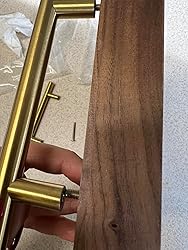 Amazon.com - VISIBLE Brand Solid Walnut Wooden Serving Tray 1 Pcs with ...