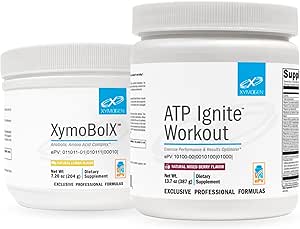 Amazon.com: XYMOGEN XymBolX Lemon + ATP Ignite Workout Powder Bundle - Supports Performance ...