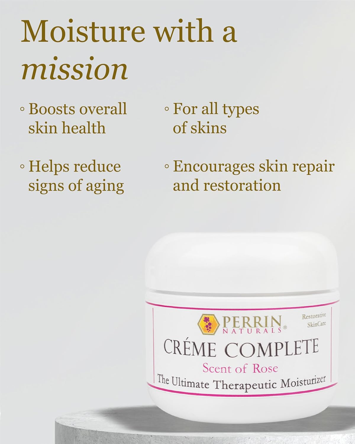 Creme Complete | Aroma de Rosa, Hidratante Natural e Antienvelhecimento ...