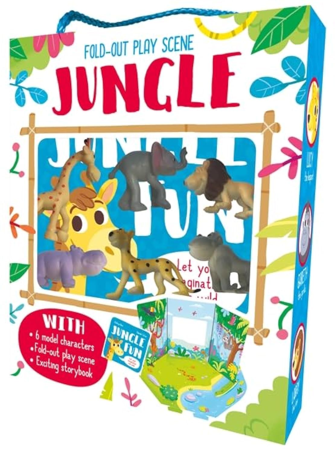 Fold-out Play Scene: Jungle (Play Scene Box Set): Amazon.co.uk: Igloo ...