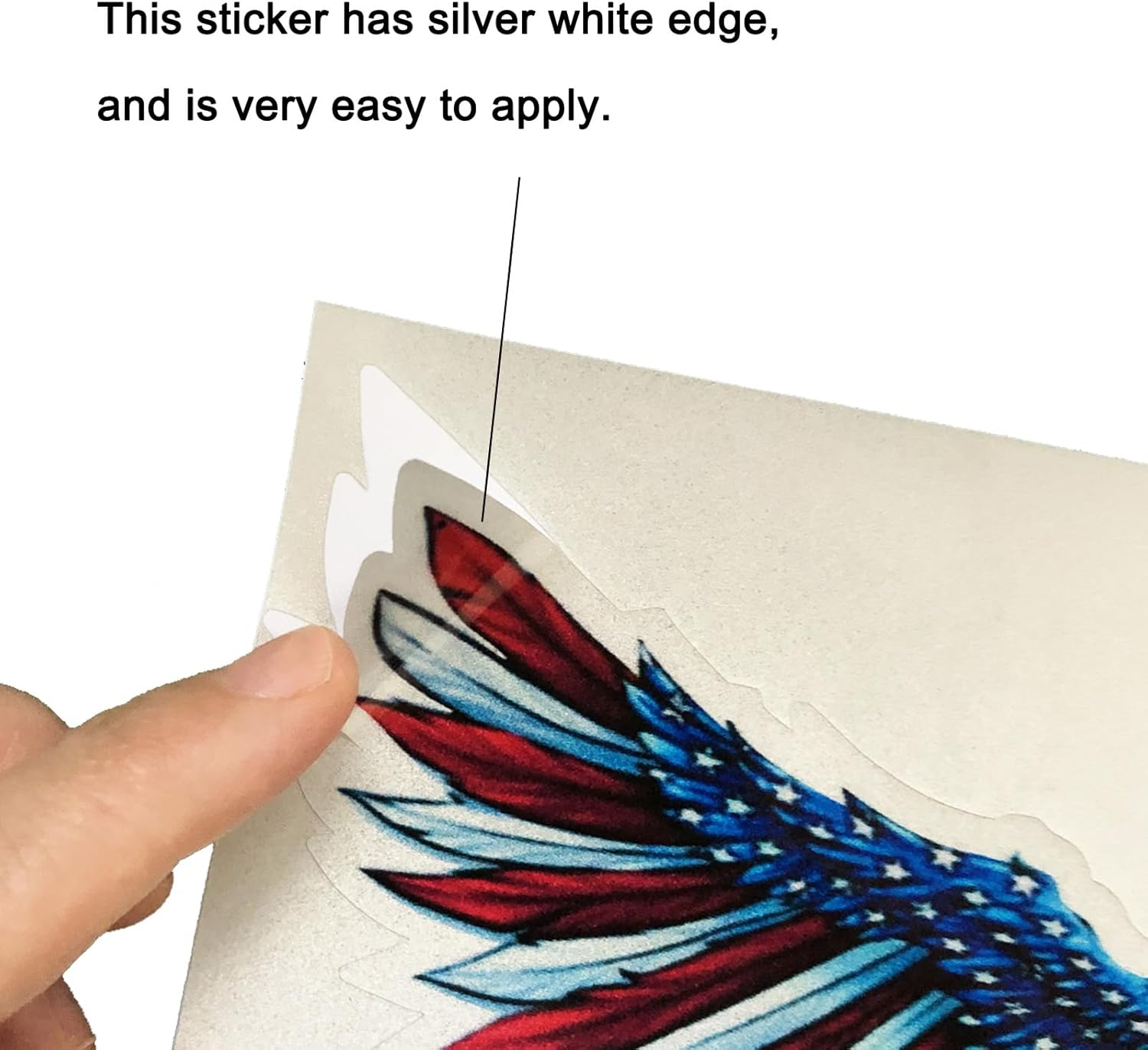 American Flag Bald Eagles Car Stickers 7.5 US Flags Chile | Ubuy
