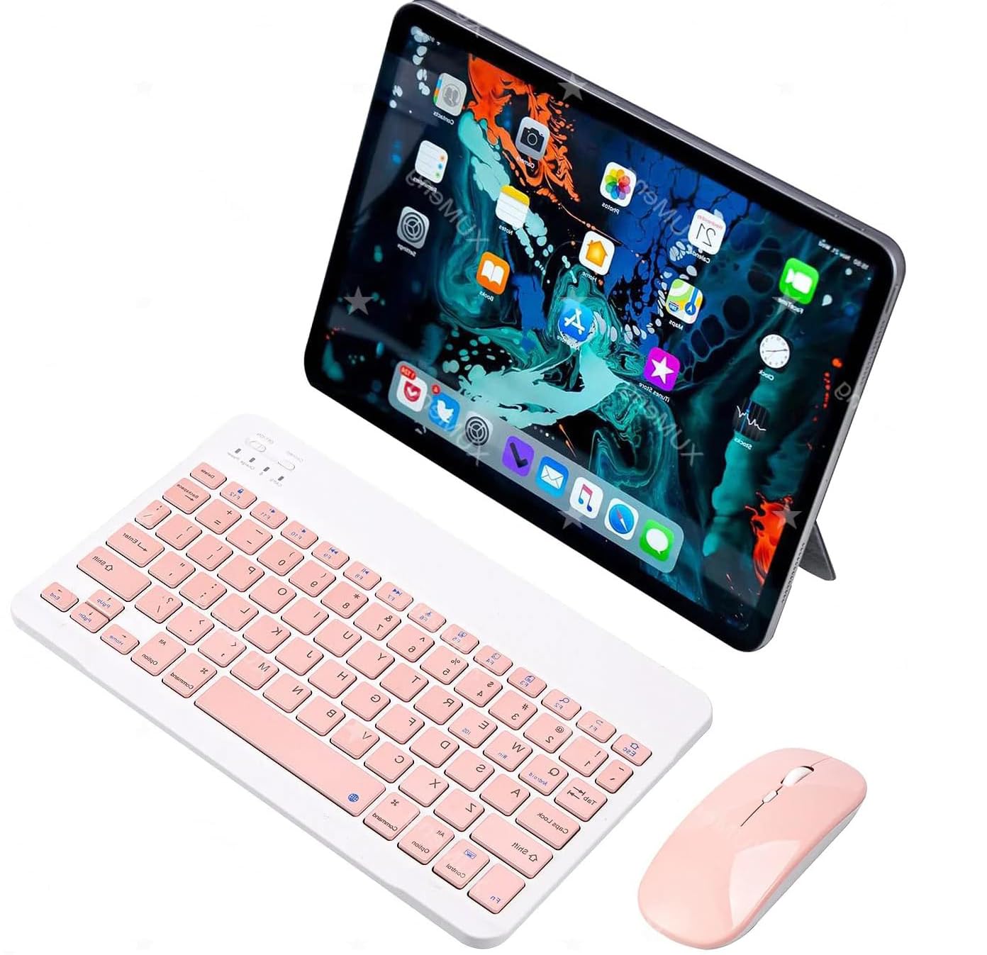 Amazon.com: Wireless Keyboard and Mouse, Ultra-Slim Rechargeable ...