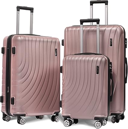 Amazon.com | M Camel Mountain Luggage Sets 3 Piece Lightweight Durable ...