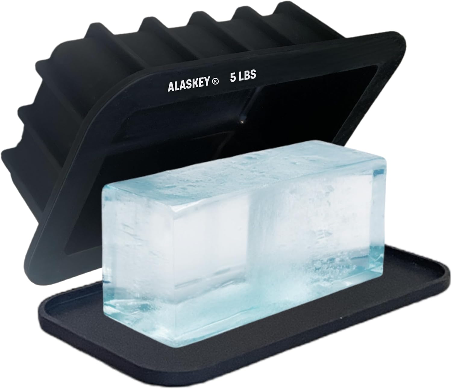 Alaskey® Extra Large Ice Block Mold - Shape 5 lbs Ice Bricks ...