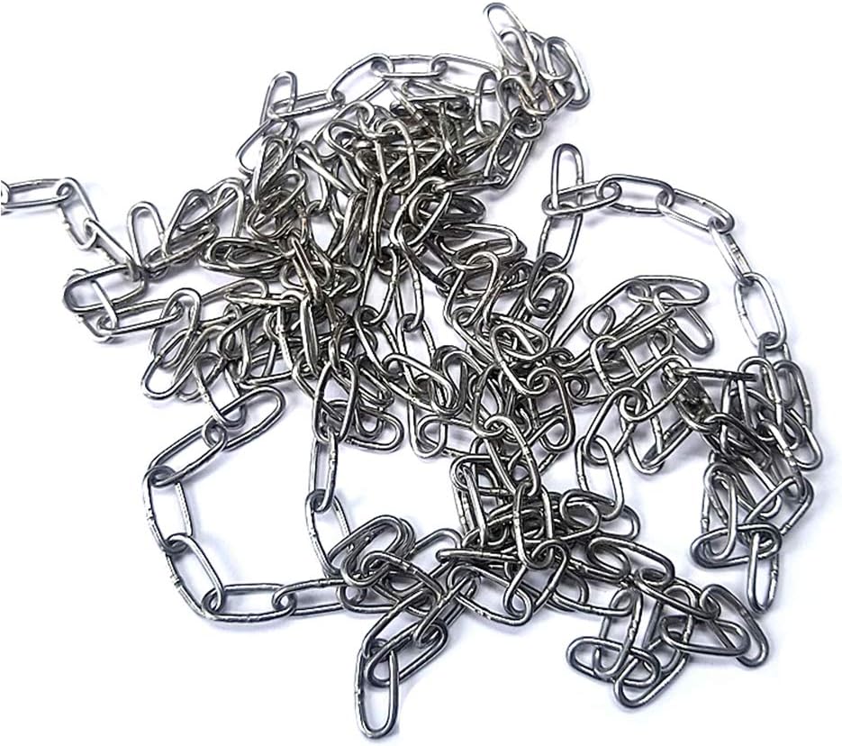 Merriway BH05716 Medium Link Chain, 3 x 21 mm, 2 m Length-Zinc Plated ...