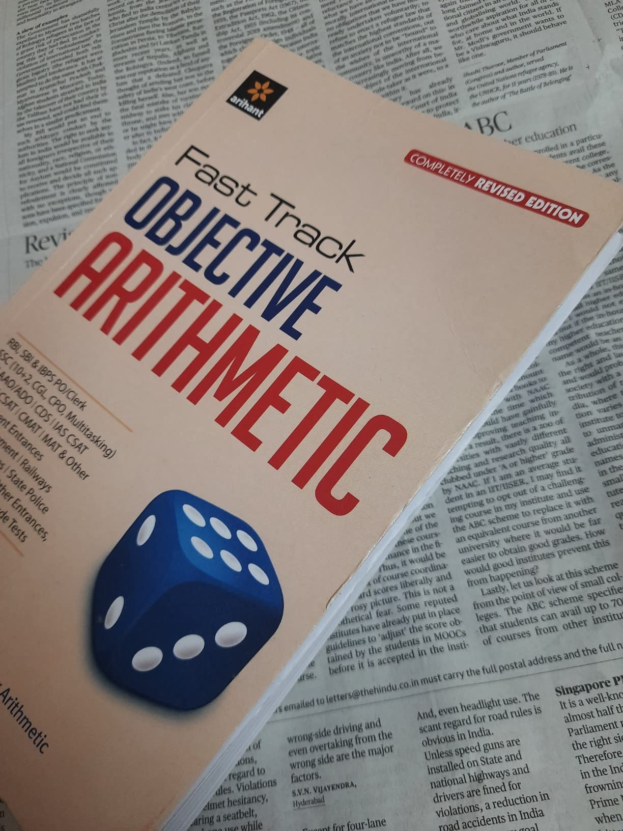 Buy Arihant Fast Track Objective Arithmetic Paperback – 2016 with Free ...