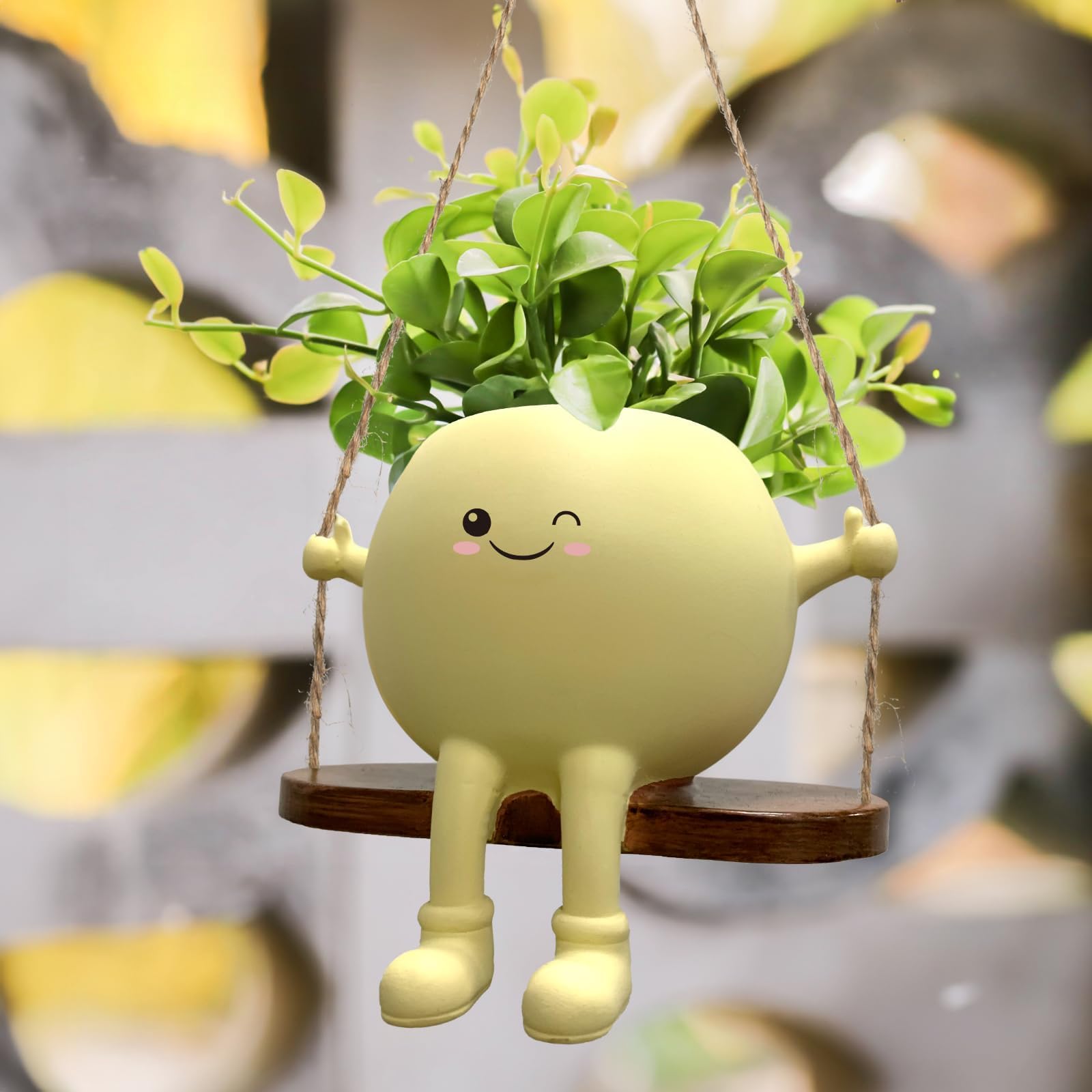 Amazon.com: Face Plant Pot,Succulent Pots,Small Flower Pots,Gift ...