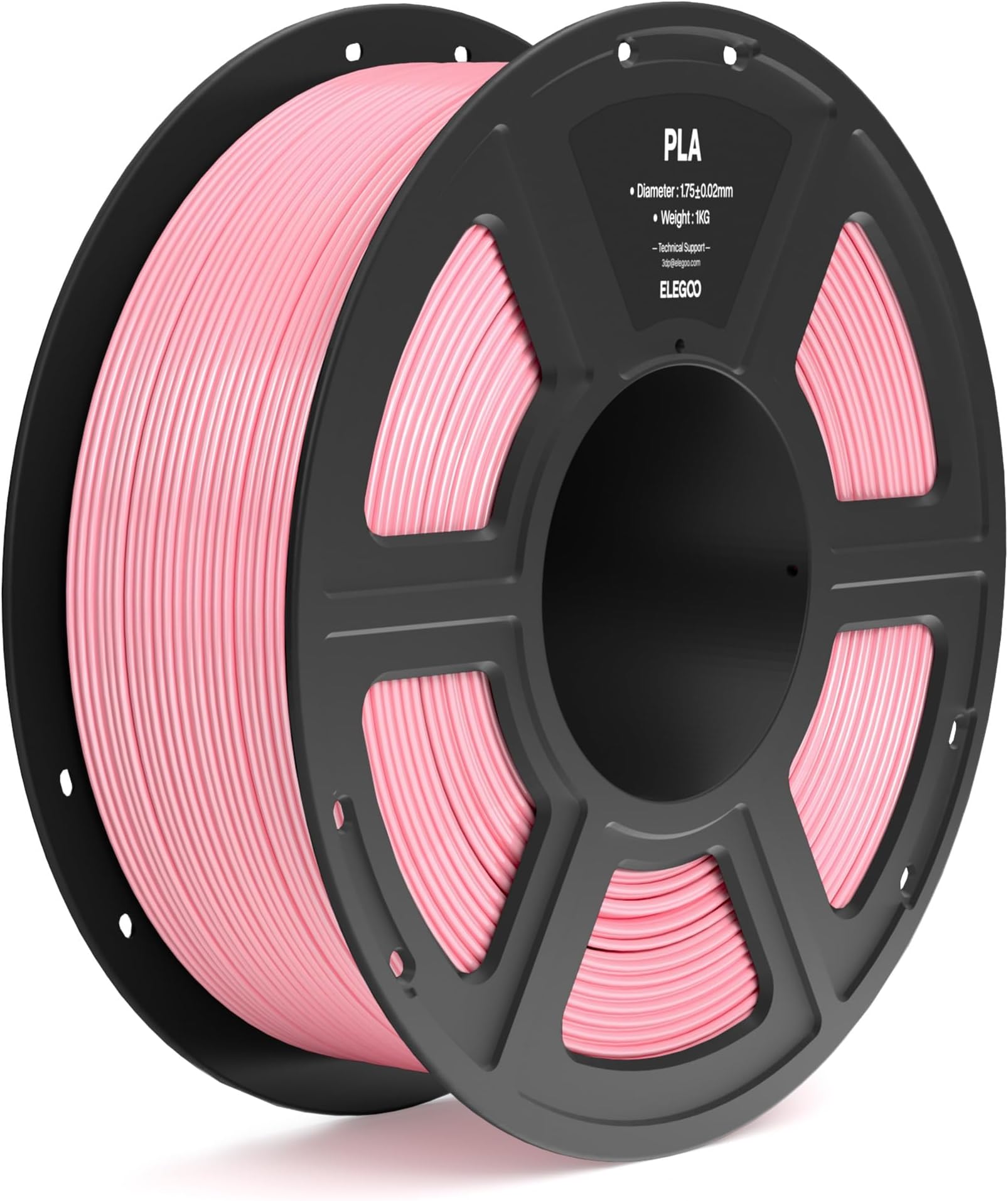 Amazon.com: ELEGOO PLA Filament 1.75mm Pink 1KG, 3D Printer Filament ...