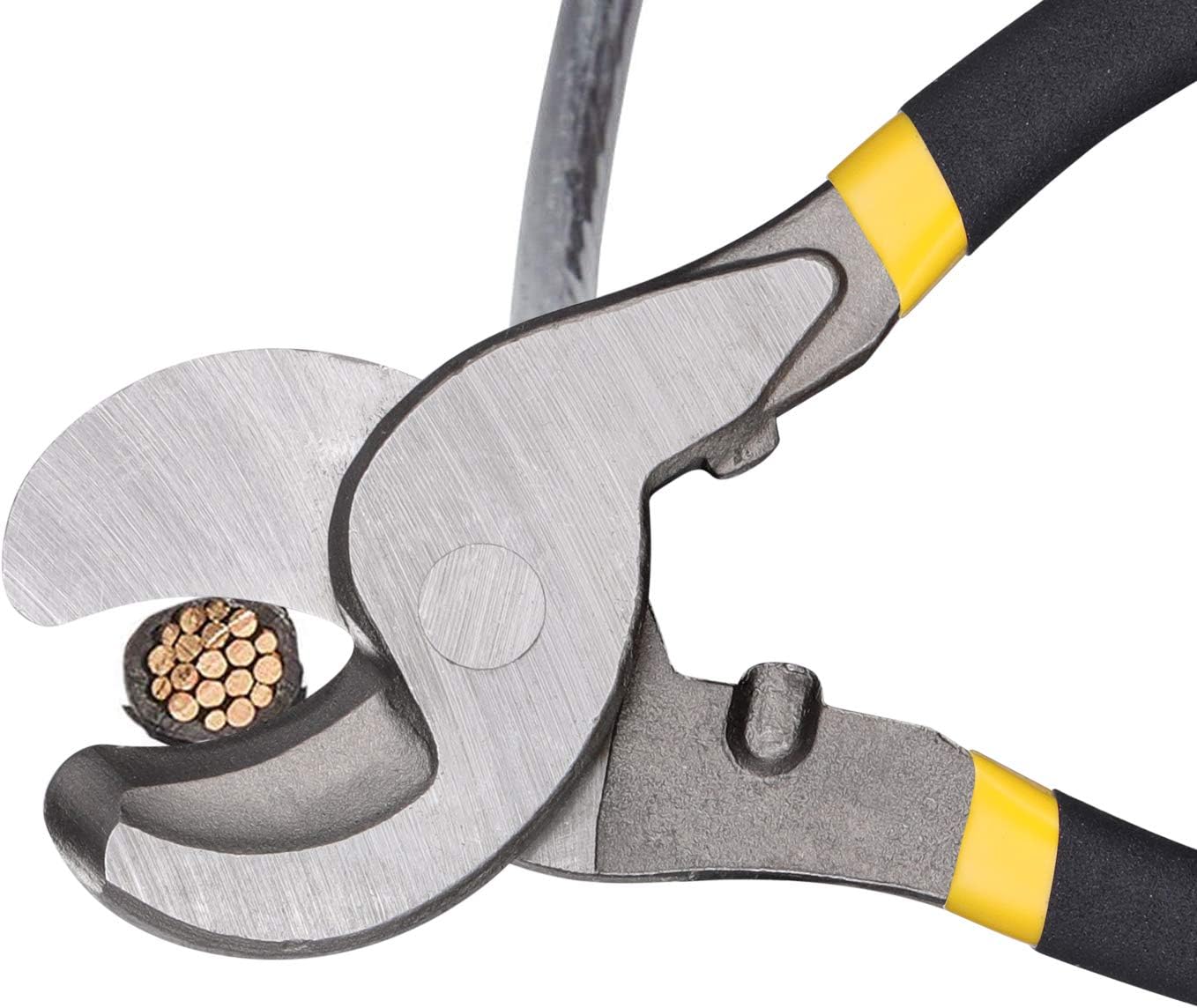 FBve Cable Cutter High Leverage Curve Jaw, 10 inch Heavy Duty Wire ...