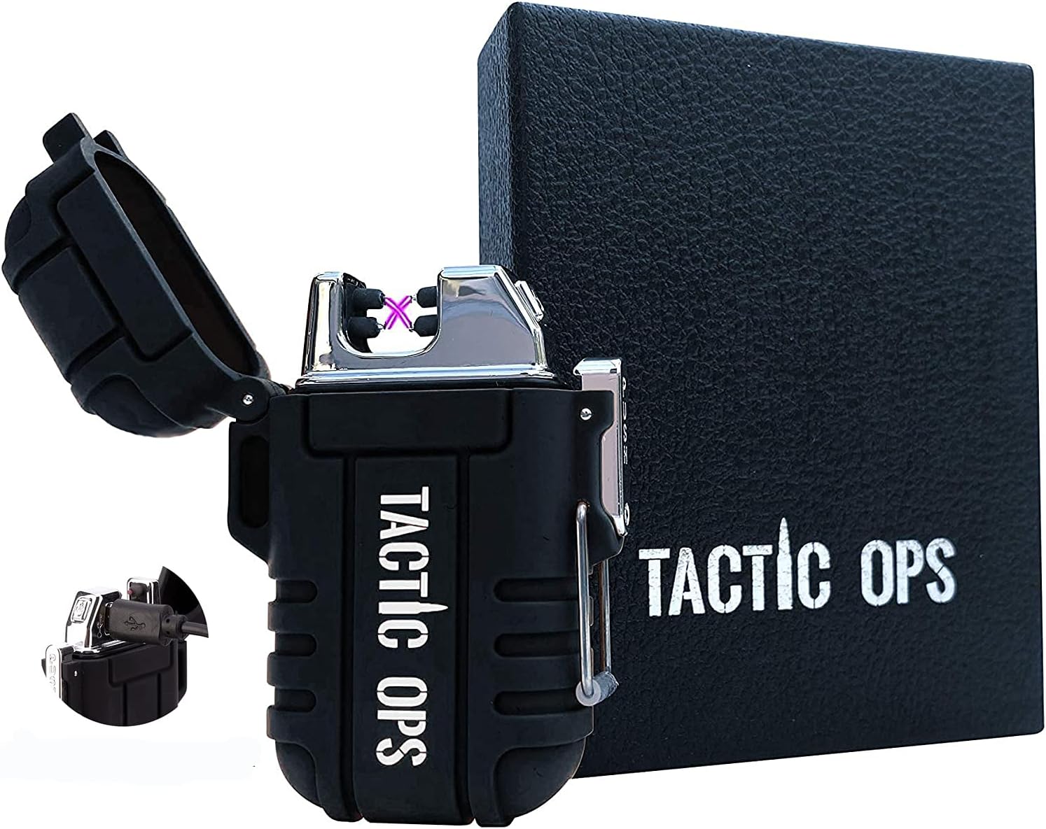 Amazon.com: Mission Made Tactical Torch with Plasma Flameless Lighter ...