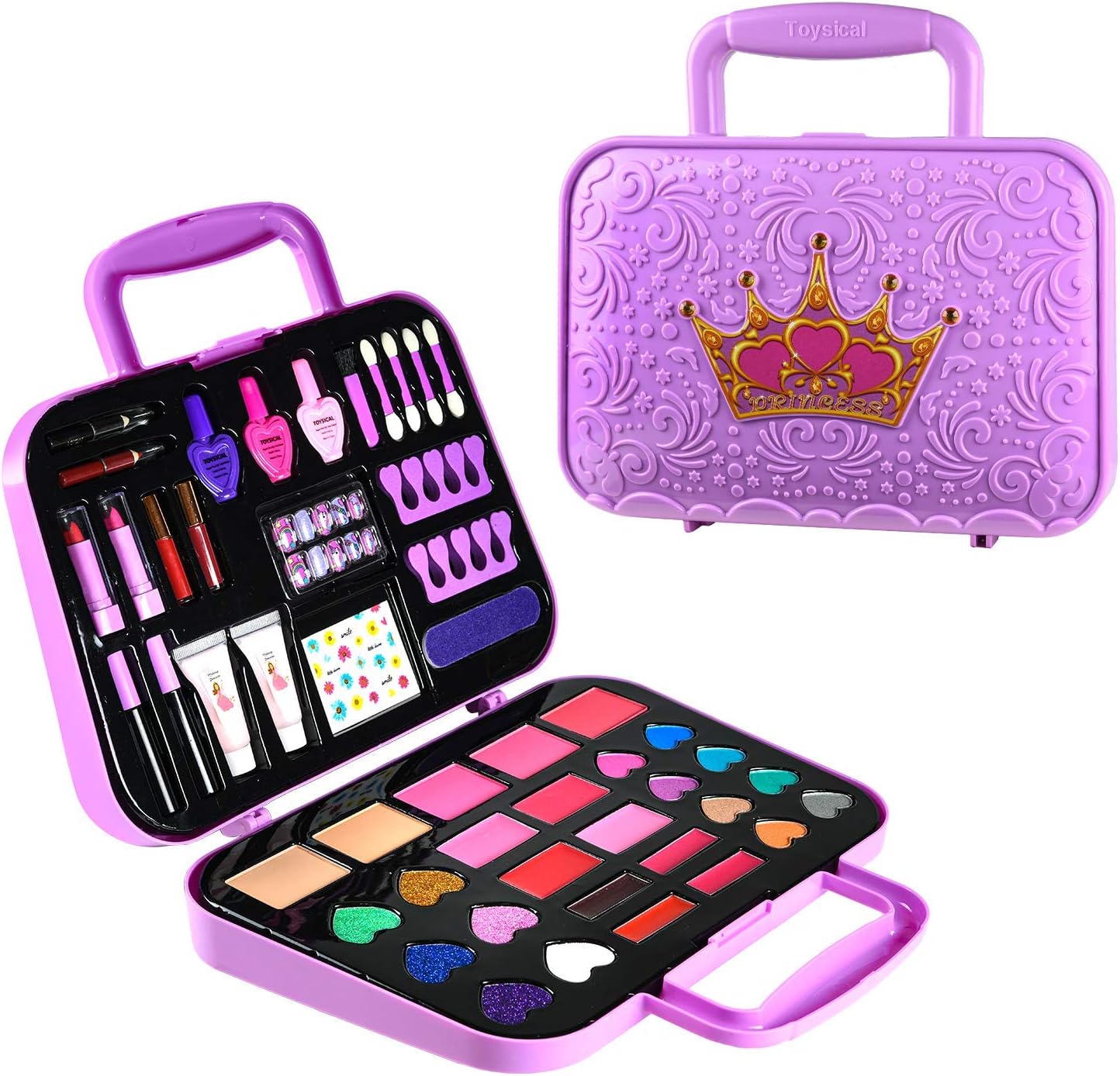 Amazon.com: Toysical Kids Makeup Kit for Girls - Tween Makeup Set for ...
