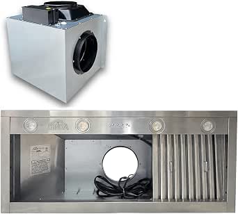 Amazon.com: SINDA 42 Inch Remote Blower Range Hood Insert, 1260 CFM ...