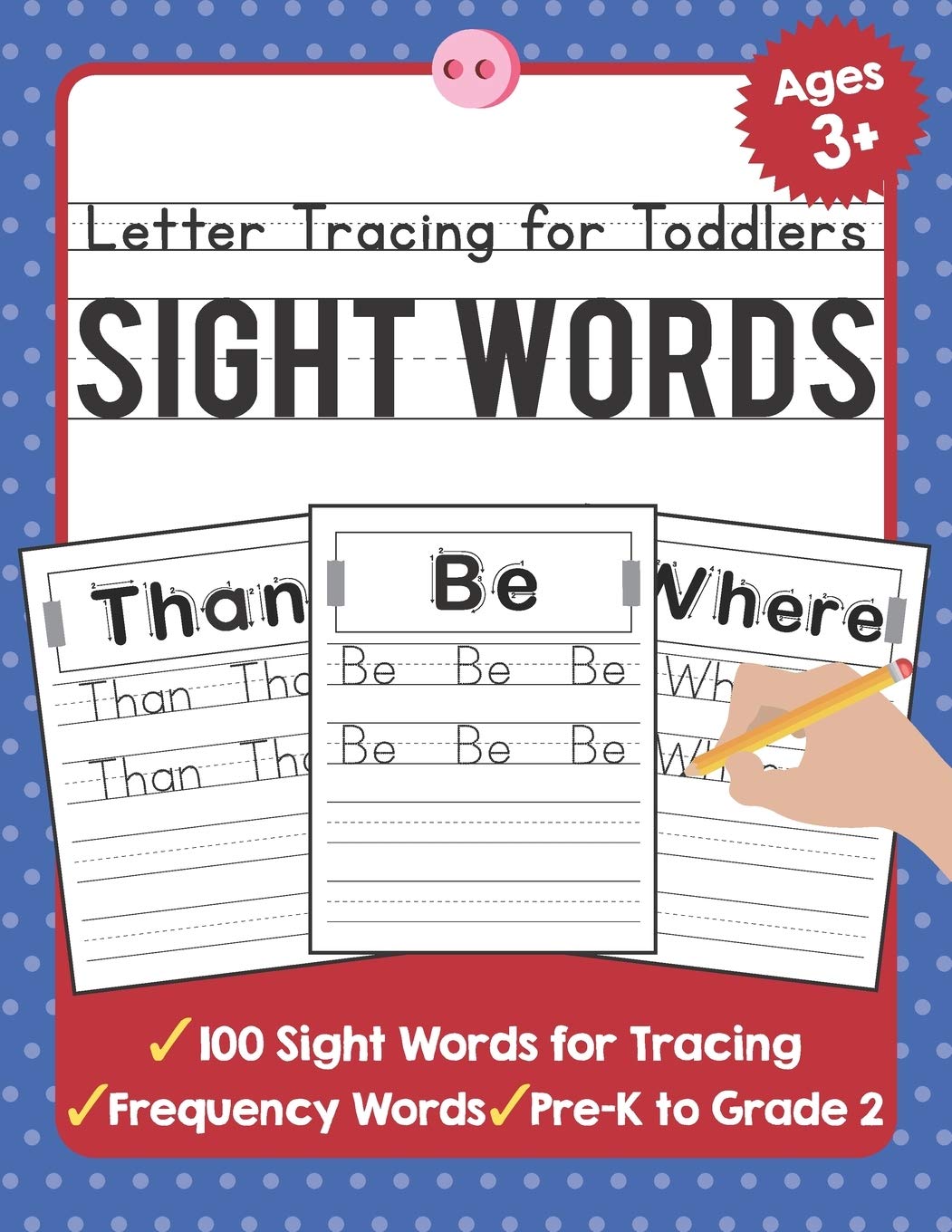 Amazon.com: Letter Tracing for Toddlers: 100 Sight Words Workbook and ...