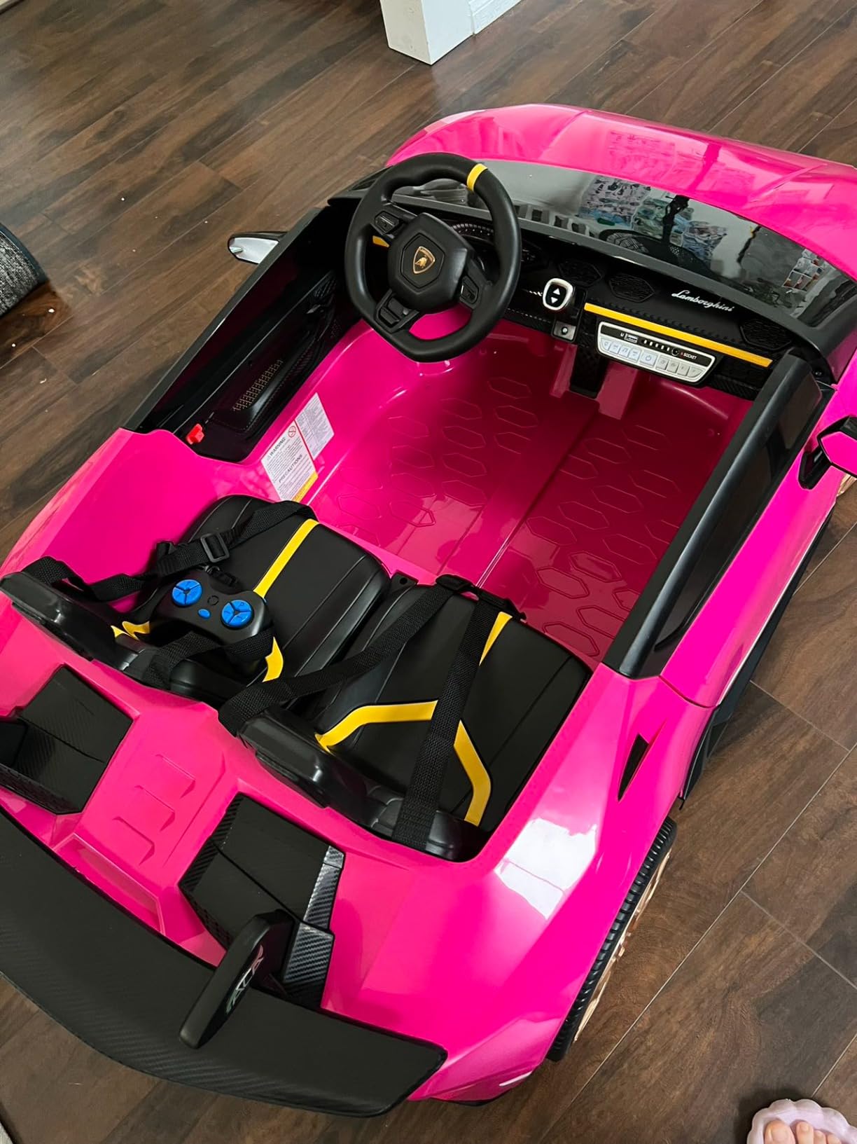 $11/mo - Finance ELEMARA 2 Seater Ride on Car, XL Lamborghini Car for ...