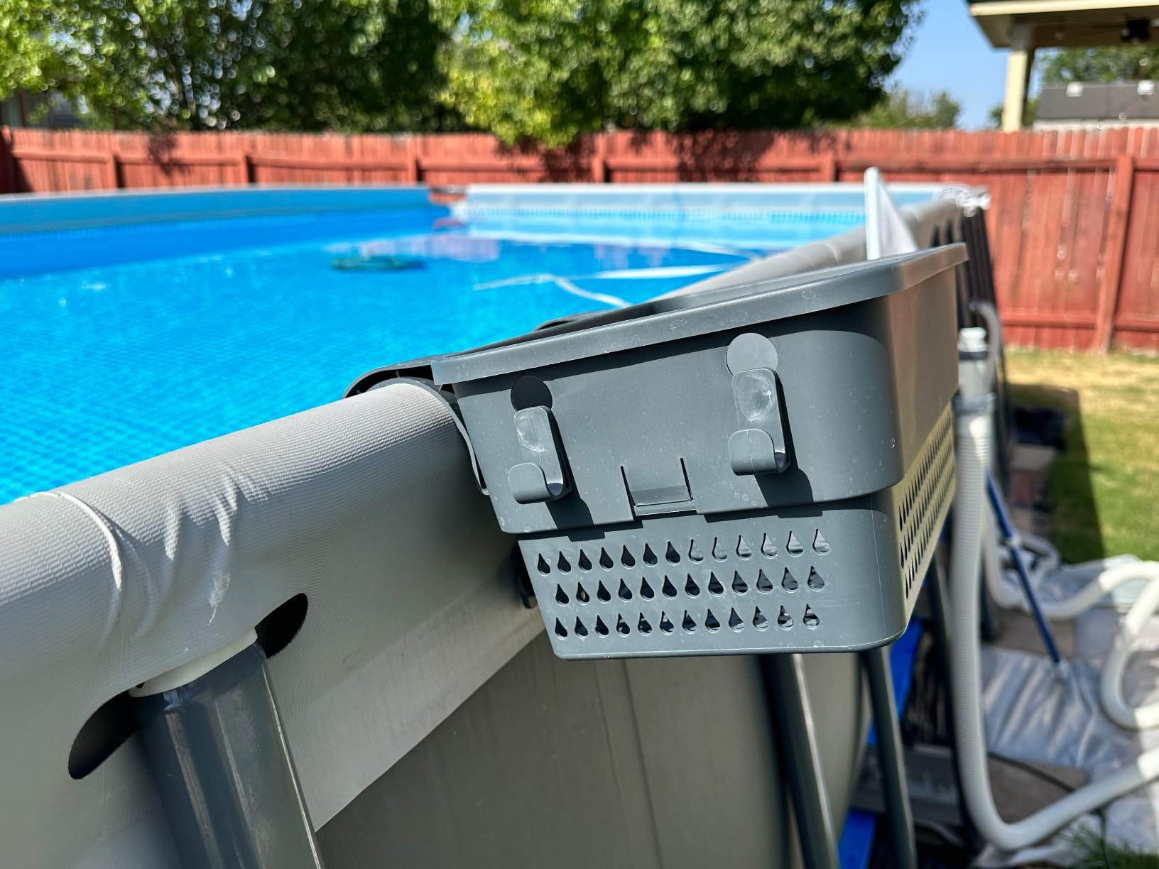 $8/mo - Finance Poolside Storage Basket with Cup Holder Hooks ...