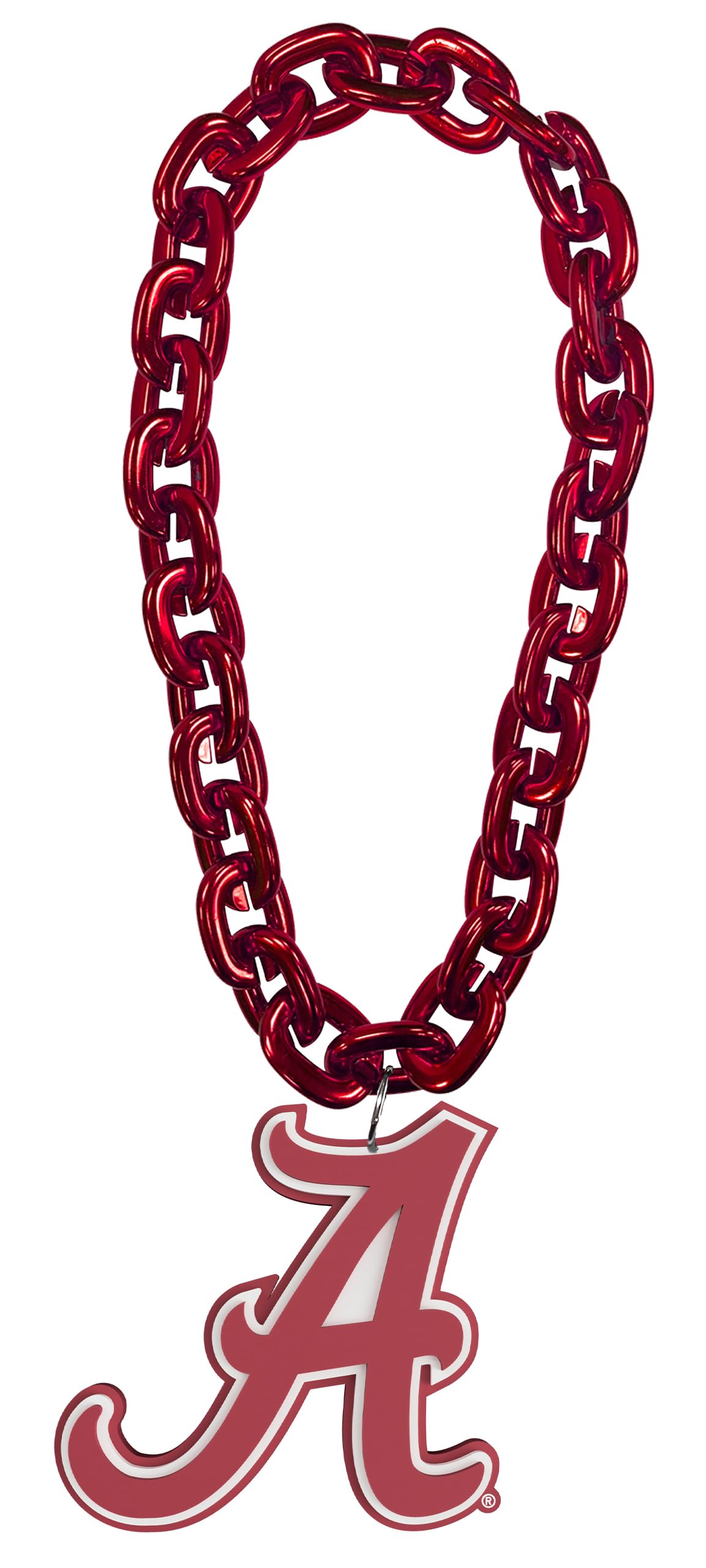 Amazon.com: aminco Alabama Crimson Tide Fan Chain, Red : Sports & Outdoors
