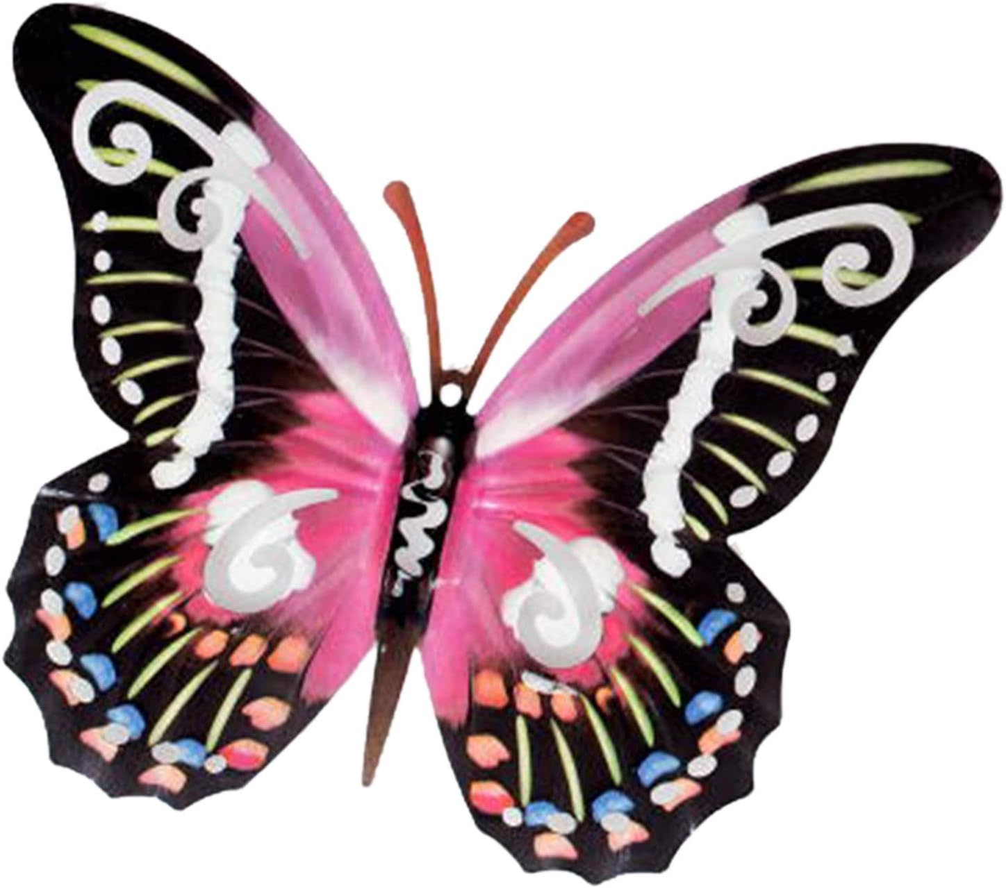 Wanddeko Schmetterling Metall
