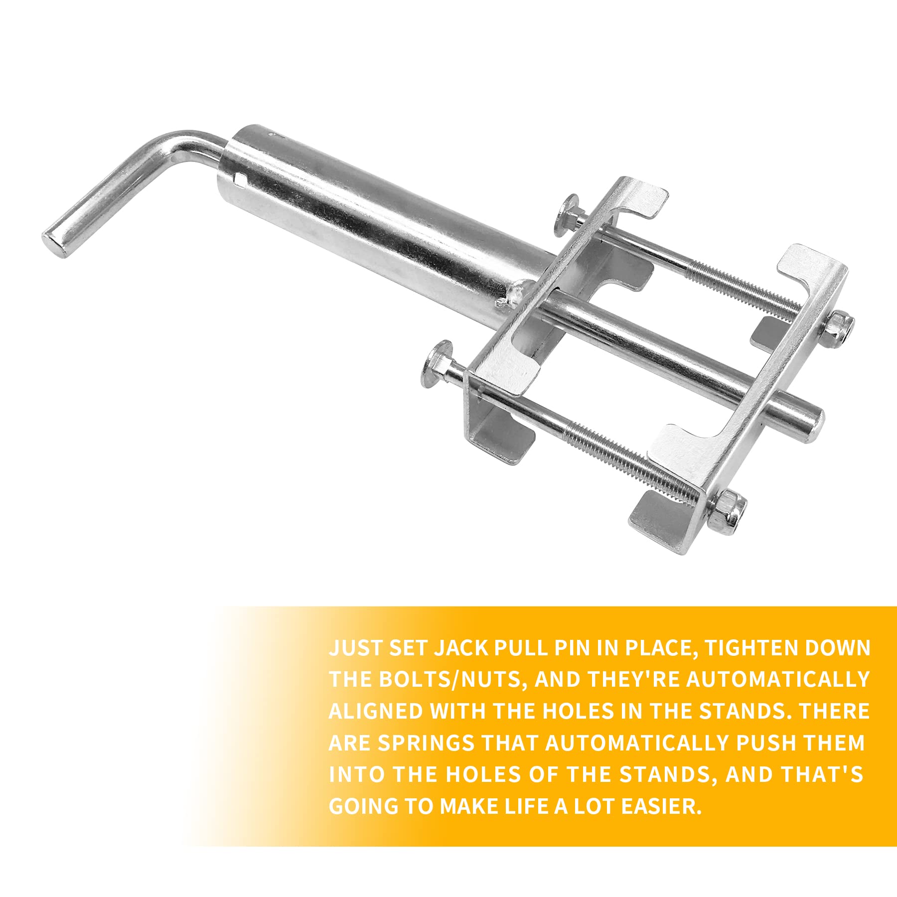 Snapklik.com : Quick Release Pull Pin For Fifth Wheel Landing Gear 3/8 ...