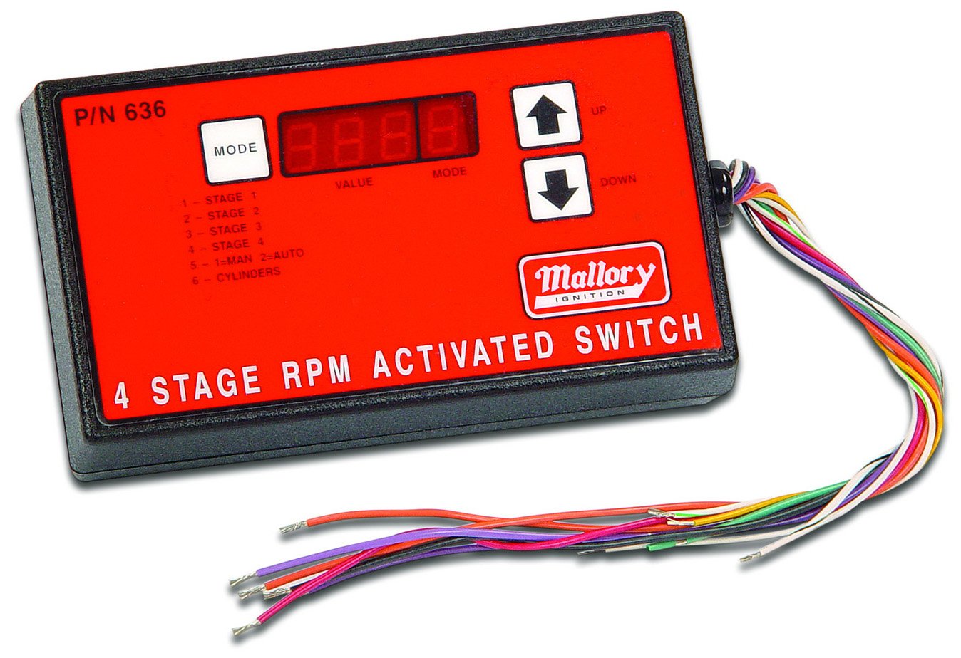 Mallory 636 4 Stage RPM Activated Switch : Amazon.in: Car & Motorbike