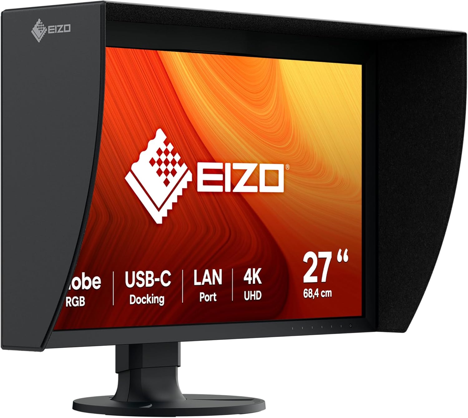 Eizo, CG2700X, 27",3840X2160 Resolution, USB Type-C, DisplayPort, HDMI ...