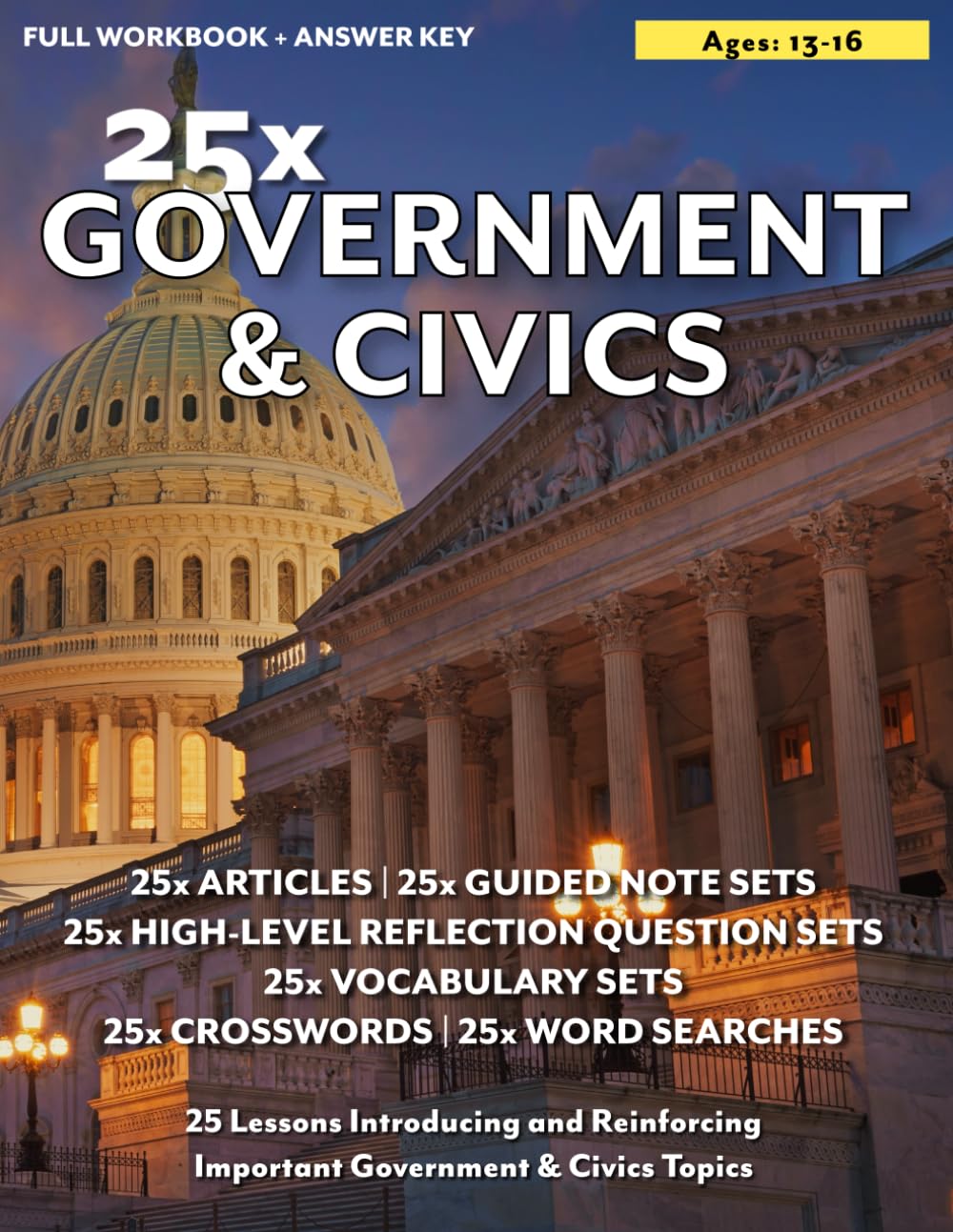 25x: Government & Civics - 25 Lessons Introducing and Reinforcing ...