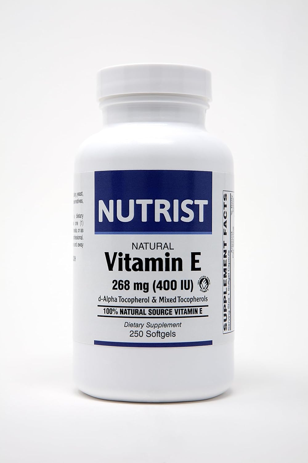 Amazon.com: Nutrist Vitamin E-400 IU (268 Mg) : Health & Household